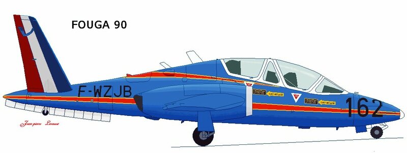 Dérivée de planeurs, la "famille"des FOUGA-MAGISTER- - aviation civile