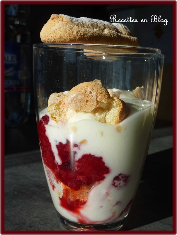 Verrine Yaourt Fruits Rouges